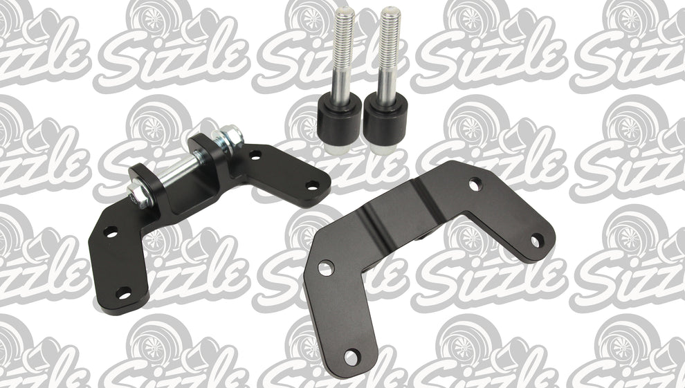Billet Offset Shock Mounts for Ford Falcon BA BF FG FGX XR6 XR8 PAIR ...